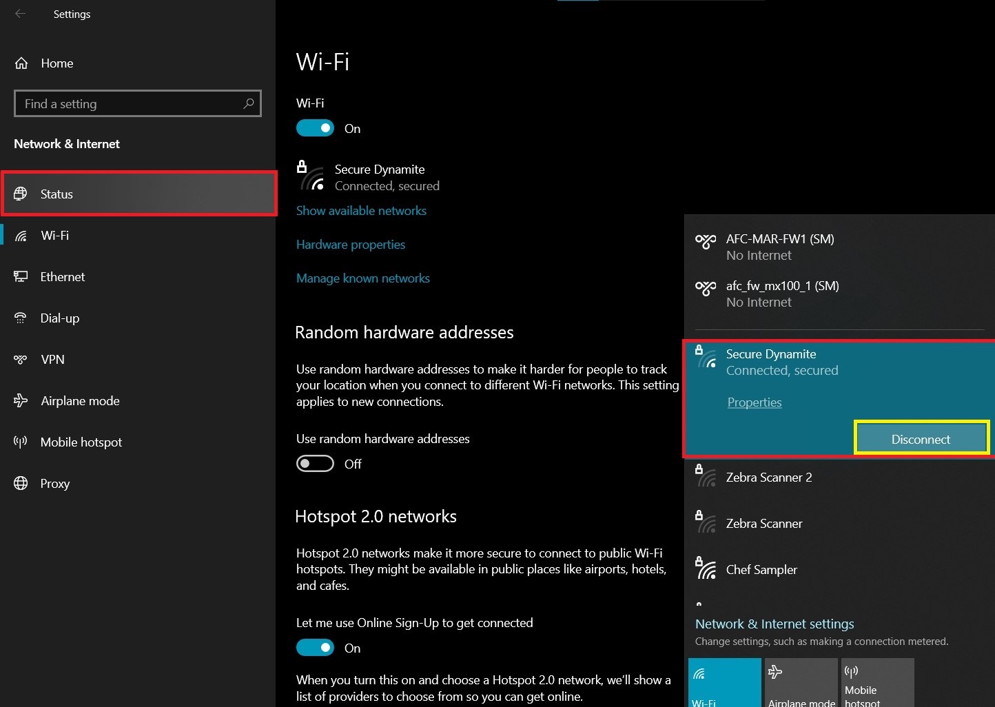 How to Forget Wi-Fi Networks on Windows 10 – AFC Franchise Corp
