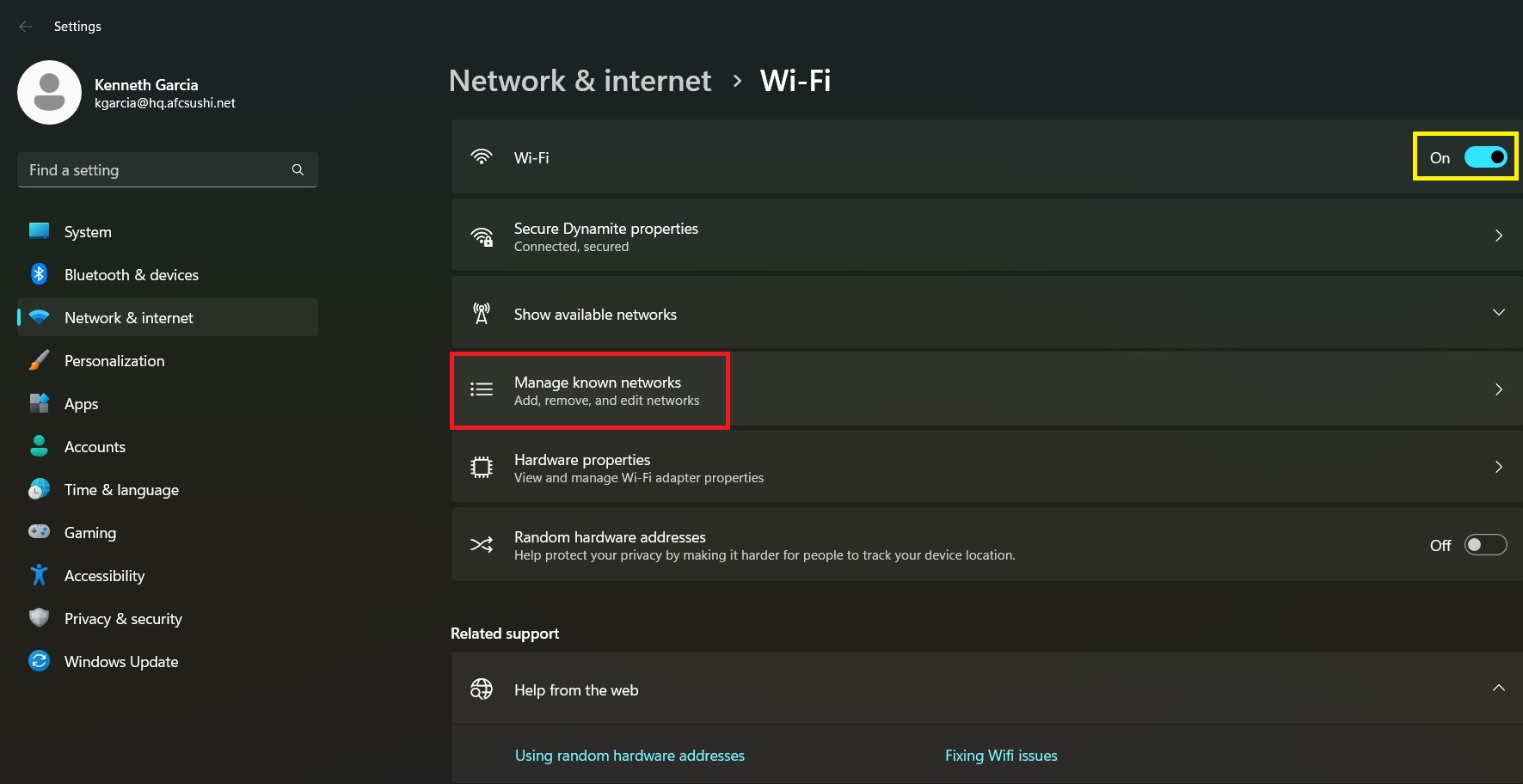 How to Forget Wi-Fi Networks on Windows 11 – AFC Franchise Corp